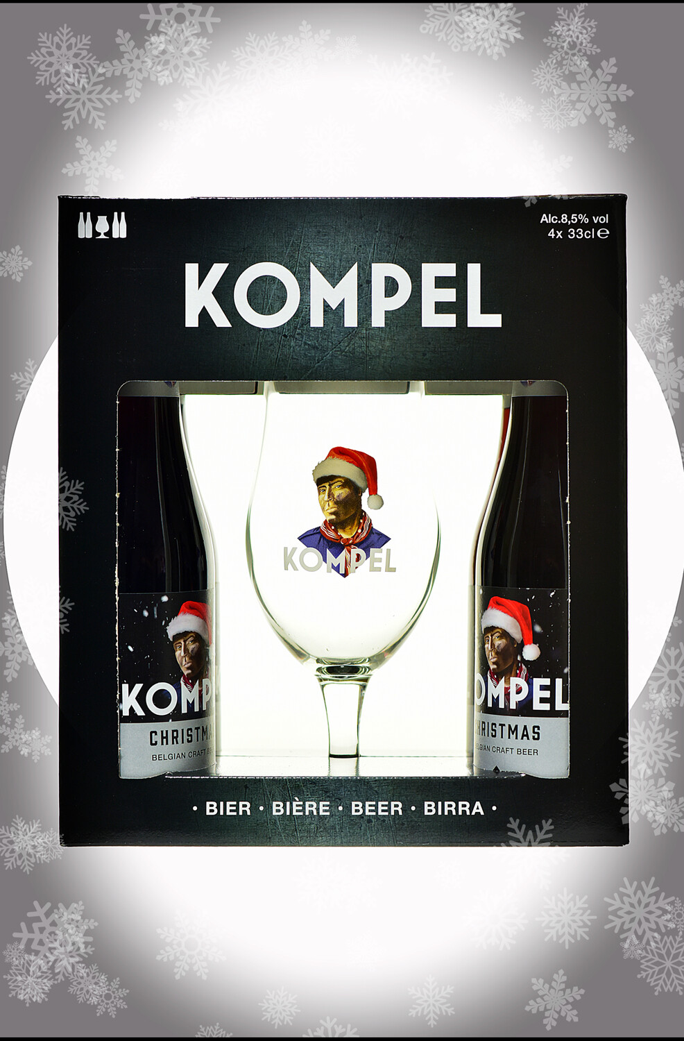 Kompel Christmas Giftpack (4x33cl)