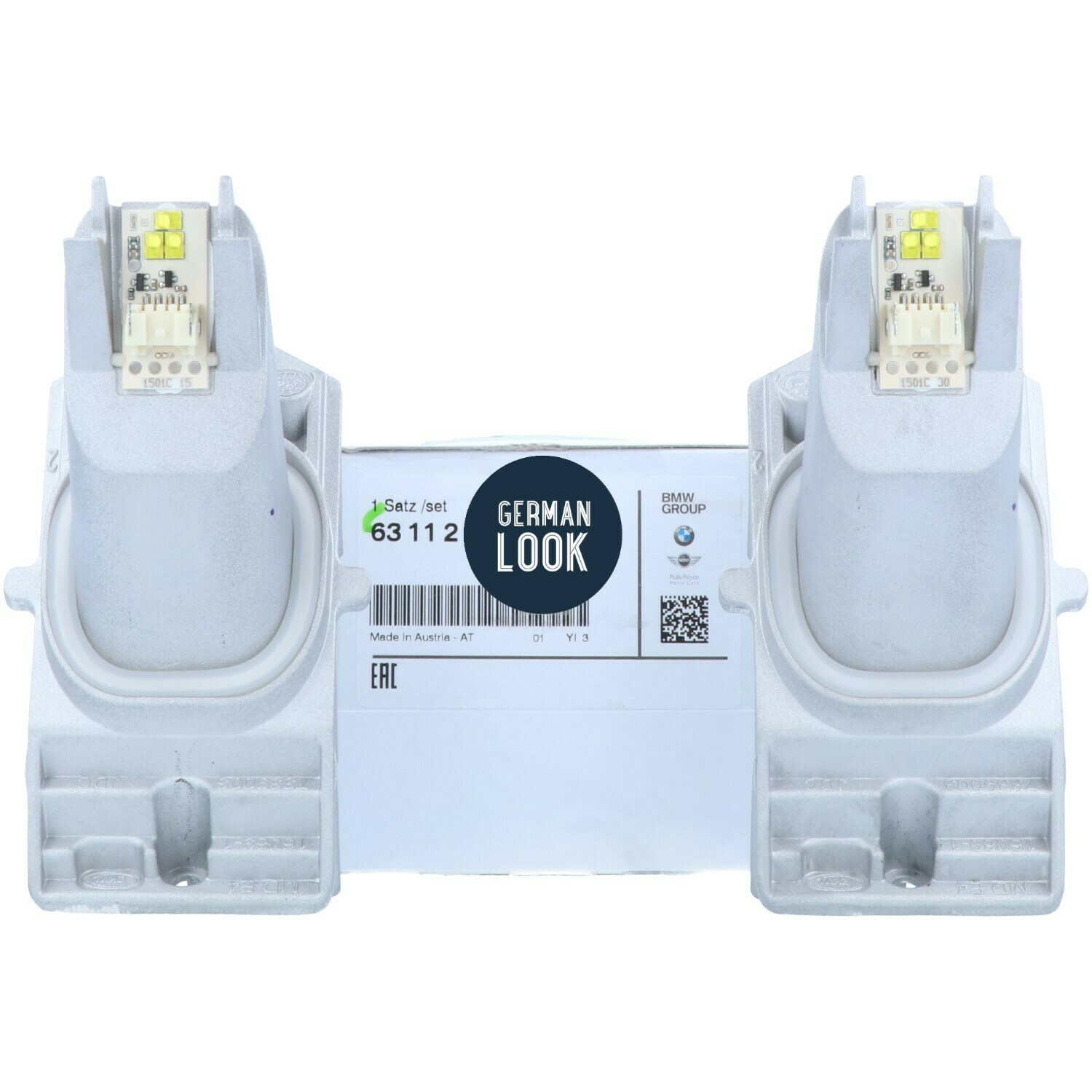 2X Modules de feux de jour droit gauche / Angel Eyes pour BMW Série 7 ...