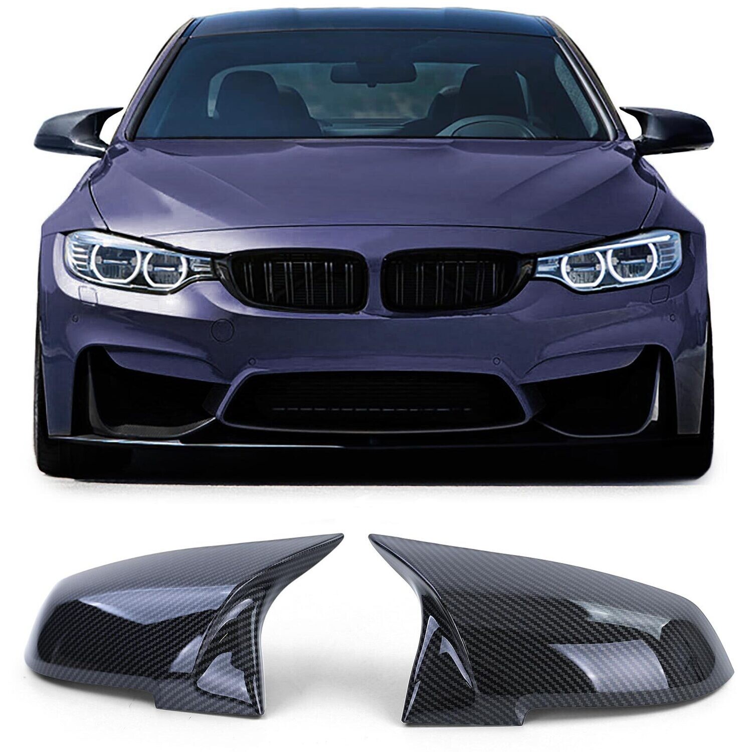 Coques de rétroviseur Look Pack M Performance pour BMW F20 F21 F22 F23 ...
