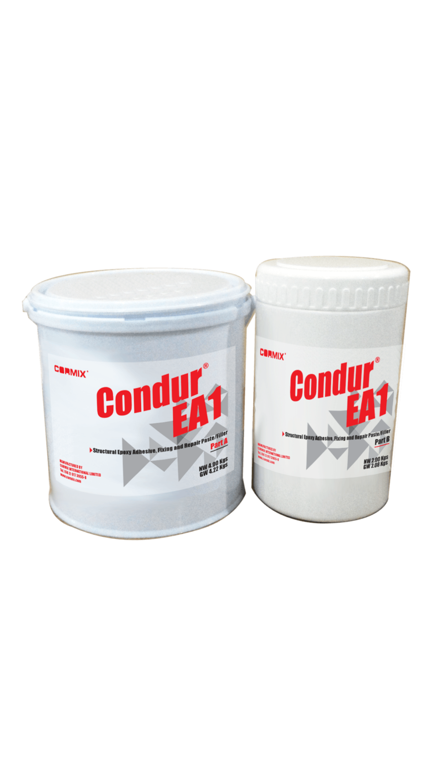 1) CORMIX Condur EA1 กาวอีพ๊อกซี่ งานเชื่อมและซ่อมแซมคอนกรีต