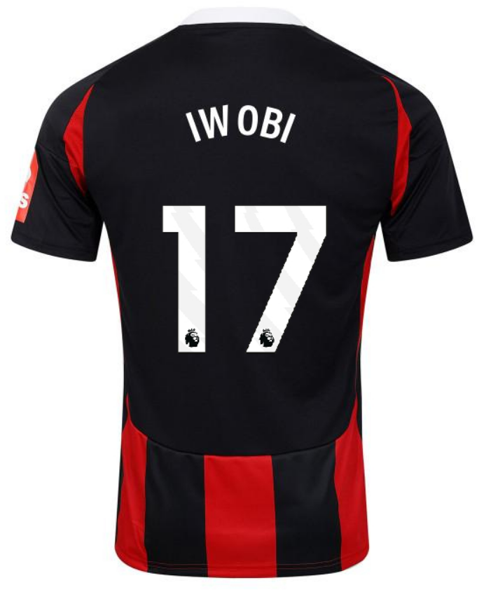 Iwobi #17 Fulham Away Soccer Jersey 24-25 – Store – Futbolworldstore ...