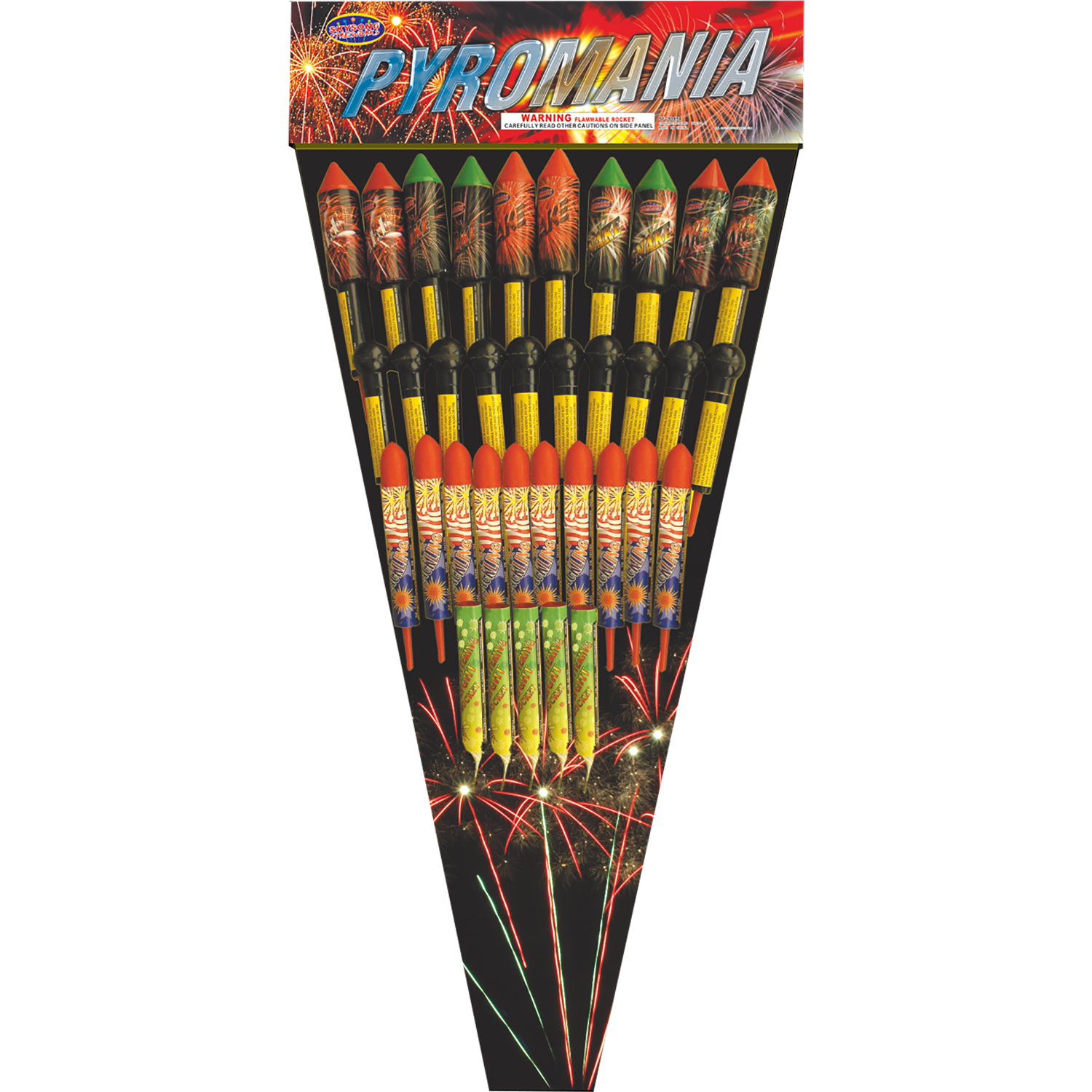 PYROMANIA ROCKET ASSORTMENT - (10/30)