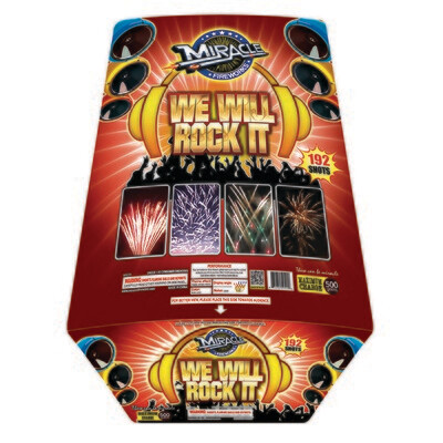 Northwest PyroWorks Fireworks Zipper Cakes