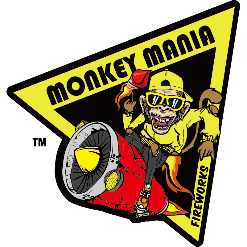 MONKEY MANIA FIREWORKS BY RACCOON