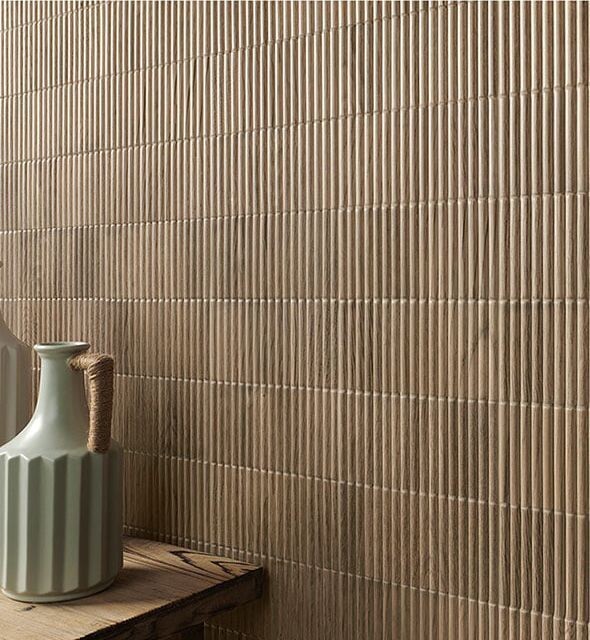 Archi.tile Fluted 3D Tiles: Ripplestone