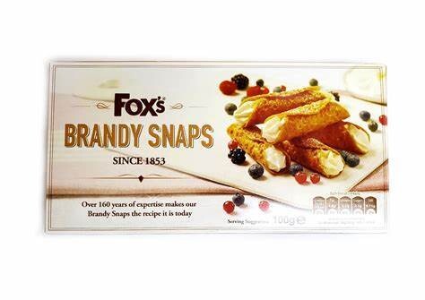 Fox's Brandy Snaps in box