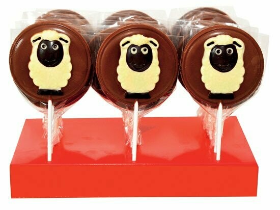Sheep Chocolate Lollies