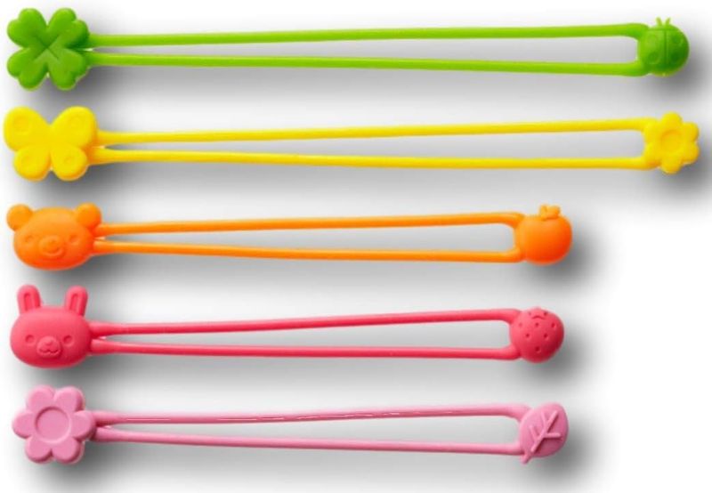 Silicone Wrap Bands 5pc