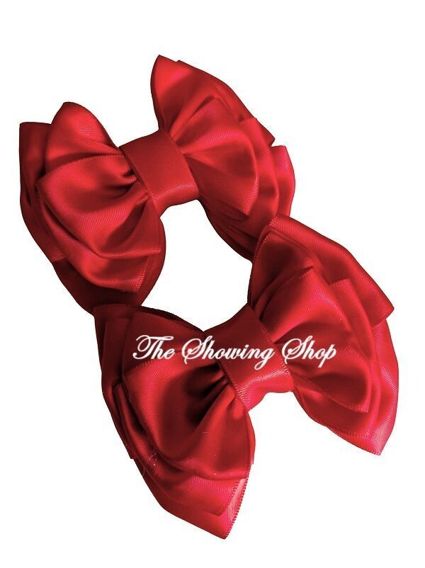 CHILDS PREMIUM RED SHOWING BOWS CHILDS PREMIUM RED SHOWING BOWS