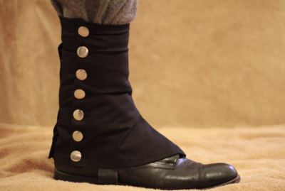 Black Canvas Spatterdashes | Purchase Reproduction Veteran Arms from ...