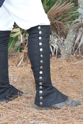 Black Wool Knee Gaiters | Purchase Reproduction Veteran Arms from ...
