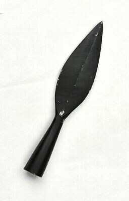 Flat Edged Leafblade Arrowhead - Blackened | Purchase Reproduction Veteran Arms Pistols from ...