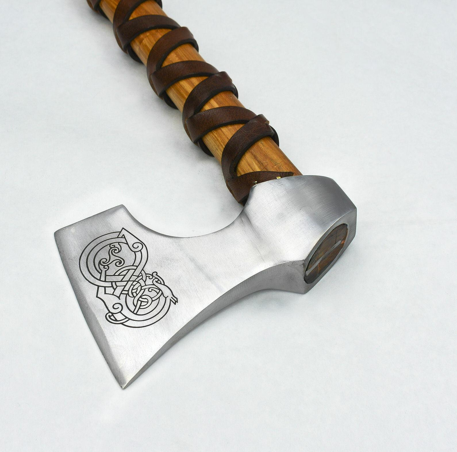 Viking Type D Axe with Etched Norse Design | Purchase Reproduction ...
