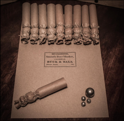 69 Caliber "Buck & Ball" - 10 Rounds - Pre-Made | Purchase Reproduction ...