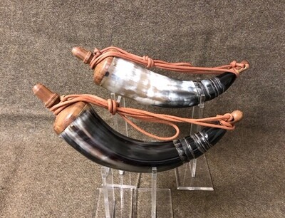 Traditional Style Powder Horn | Purchase Reproduction Veteran Arms ...