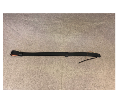 Black Leather Musket Sling | Veteran Arms From Muzzleloading Era