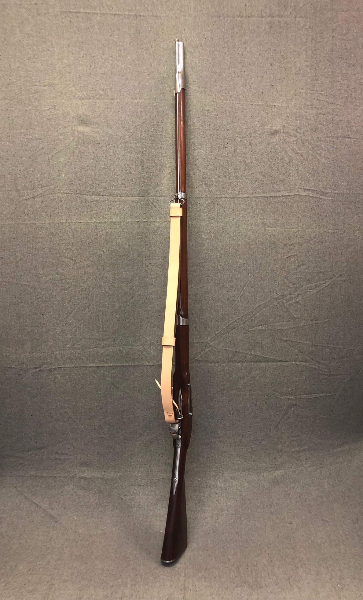 Natural Leather Musket Sling | Veteran Arms From Muzzleloading Era