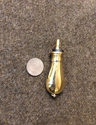 Miniature Brass Priming Flask | Veteran Arms From Muzzleloading Era