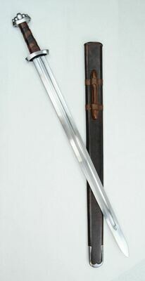 Five-Lobed Viking Sword with Suspension Loop Scabbard | Veteran Arms ...