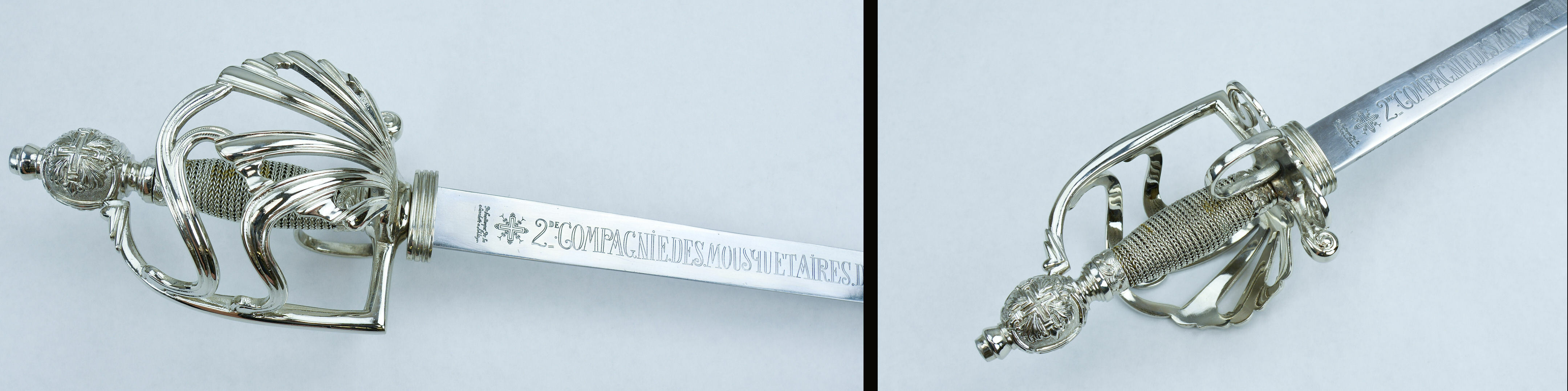 French Musketeer 2nd Company Heavy Cavalry Sword | Purchase ...