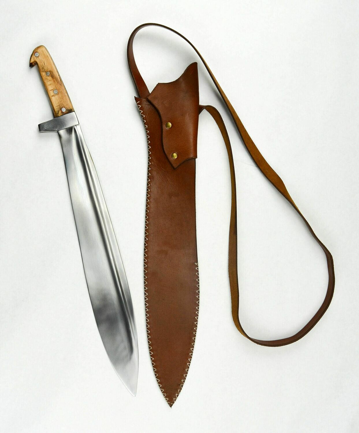 Greek Kopis with Wood Grip | Veteran Arms From Muzzleloading Era