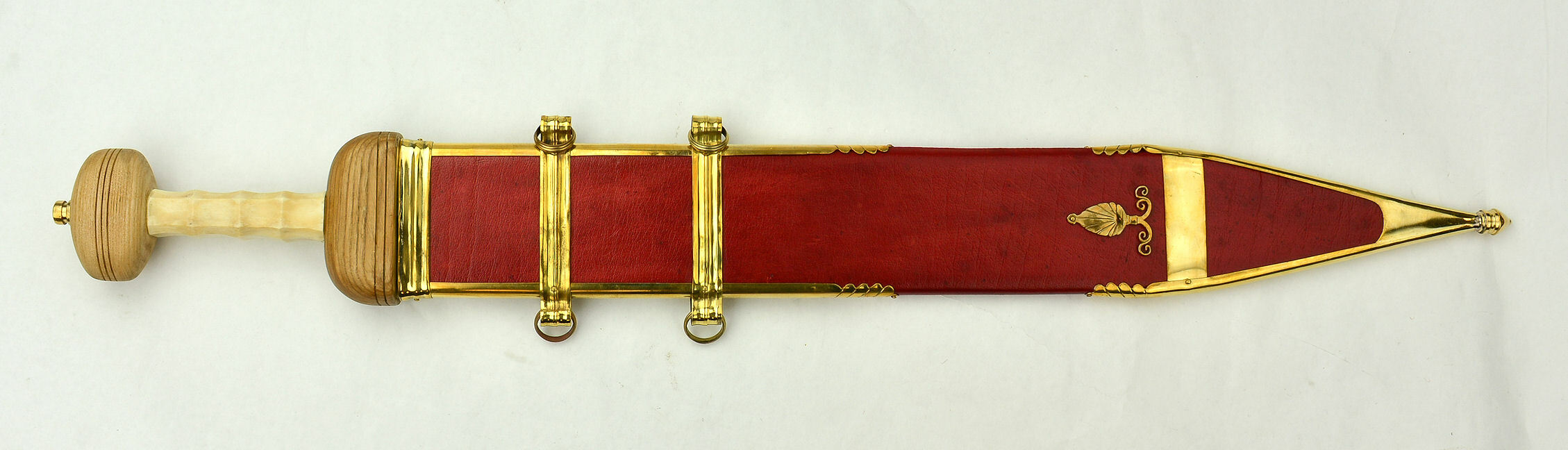 Roman Mainz Gladius - Red Scabbard | Veteran Arms From Muzzleloading Era