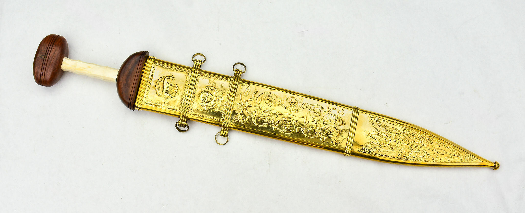 Roman Maintz Gladius with Embossed Scabbard | Purchase Reproduction ...