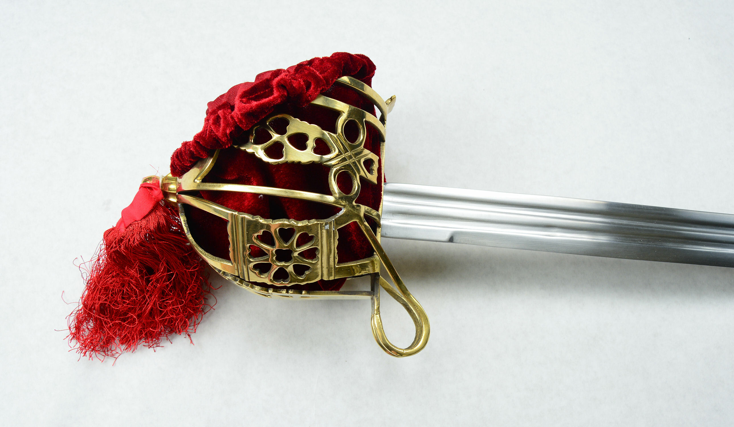 Scottish Brass Basket-Hilt Sword | Purchase Reproduction Veteran Arms ...