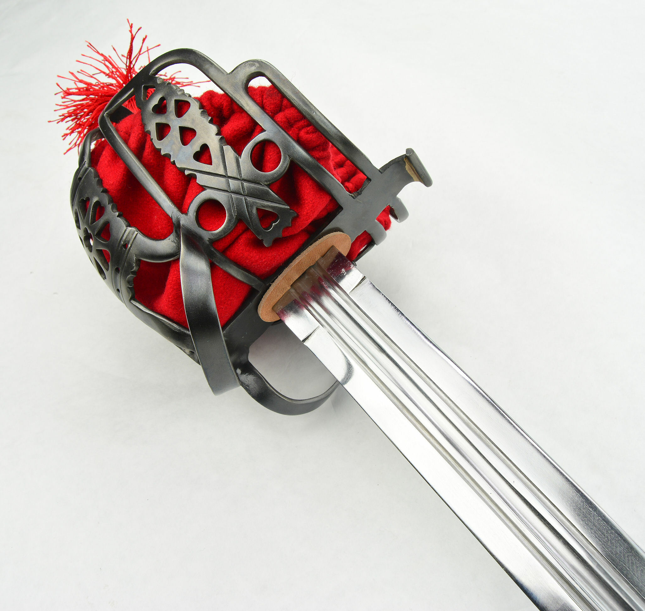 Scottish Basket-Hilt Broadsword | Purchase Reproduction Veteran Arms ...