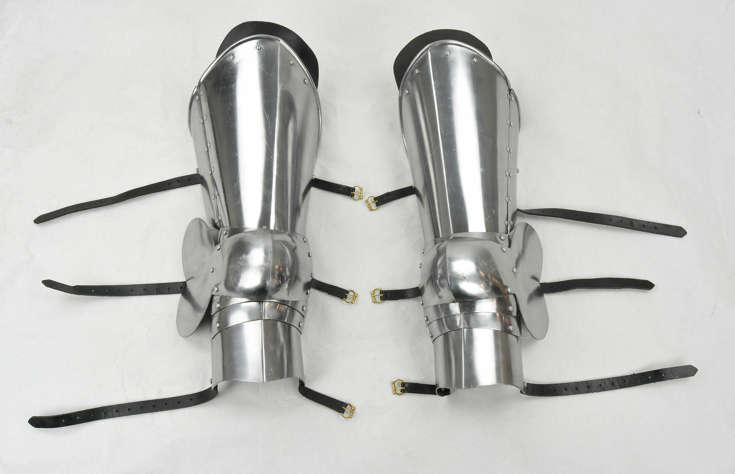 14th - 15th Century Leg Armor - 16 Gauge | Purchase Reproduction ...