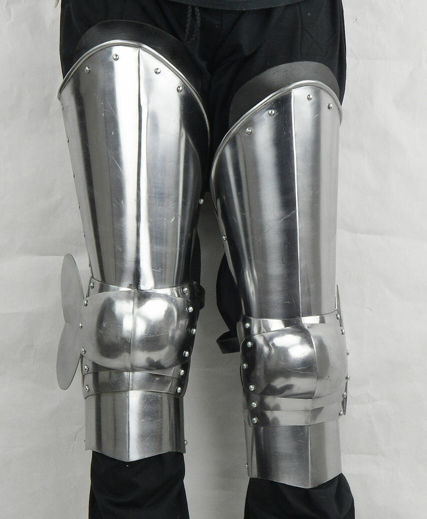 14th - 15th Century Leg Armor - 16 Gauge | Purchase Reproduction ...