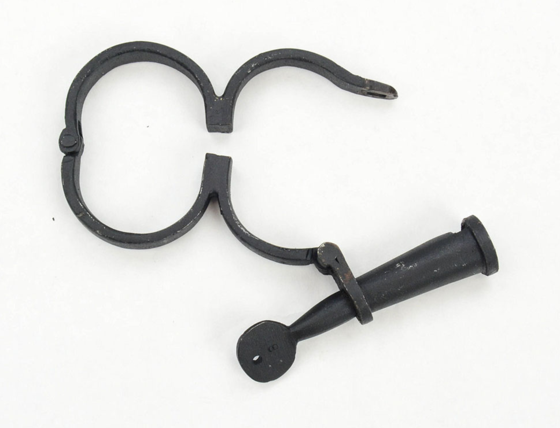 Forged Iron Wrist Manacles | Veteran Arms From Muzzleloading Era