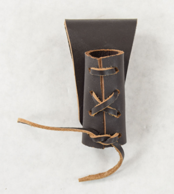 Vertical Dagger Frog - Brown | Veteran Arms From Muzzleloading Era