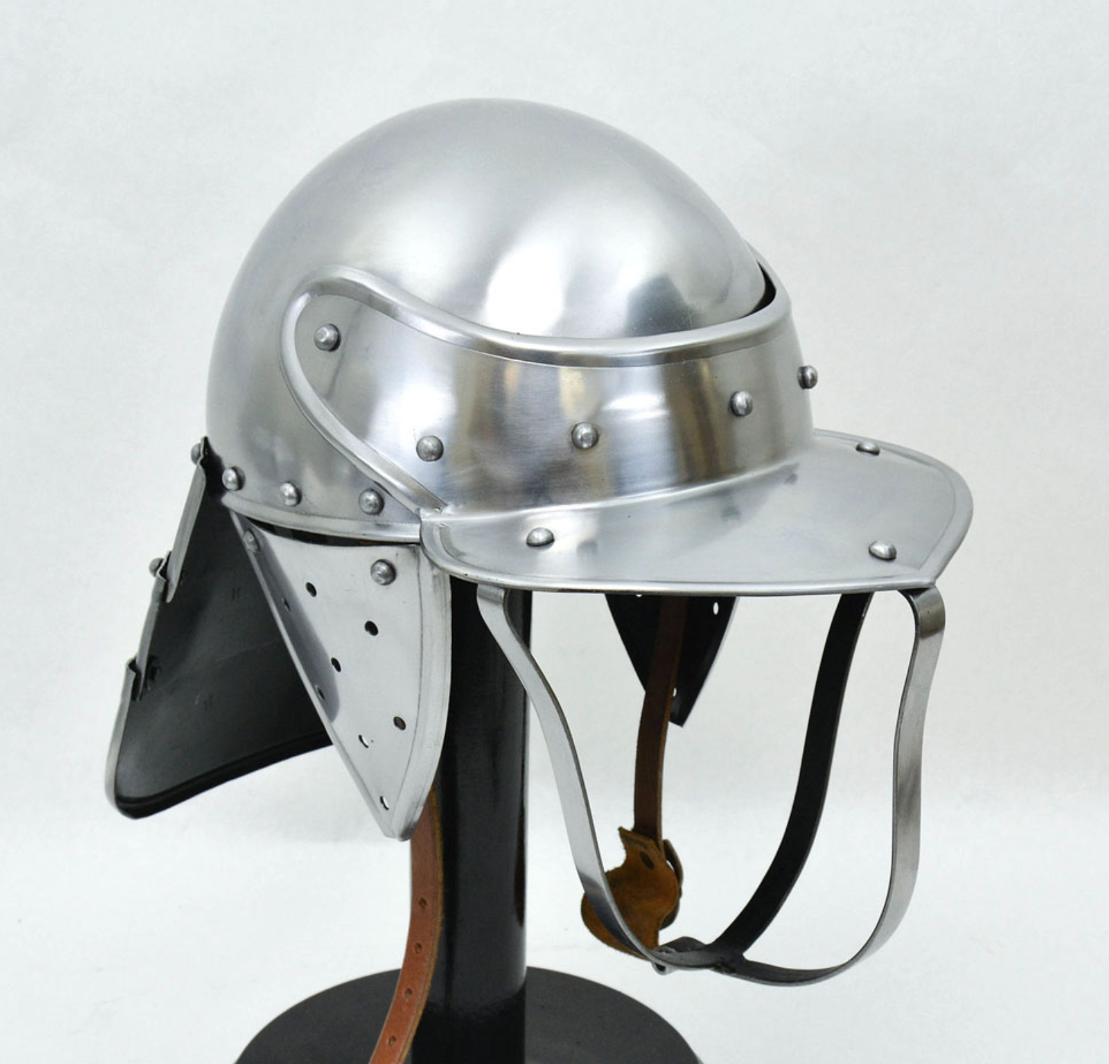 Lobster Tailed Pot Helm - 18 Gauge | Purchase Reproduction Veteran Arms ...