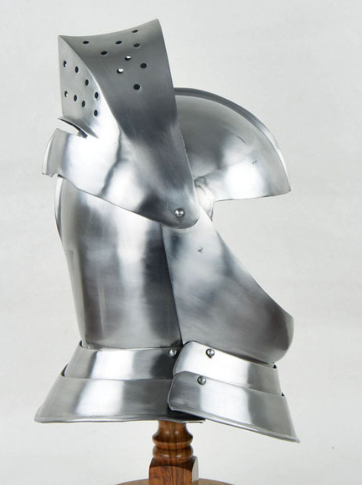 16th Century English Close Helm - 18 Gauge | Veteran Arms From ...