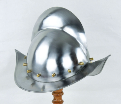 Combed Morion Helm - 18 Gauge | Veteran Arms From Muzzleloading Era