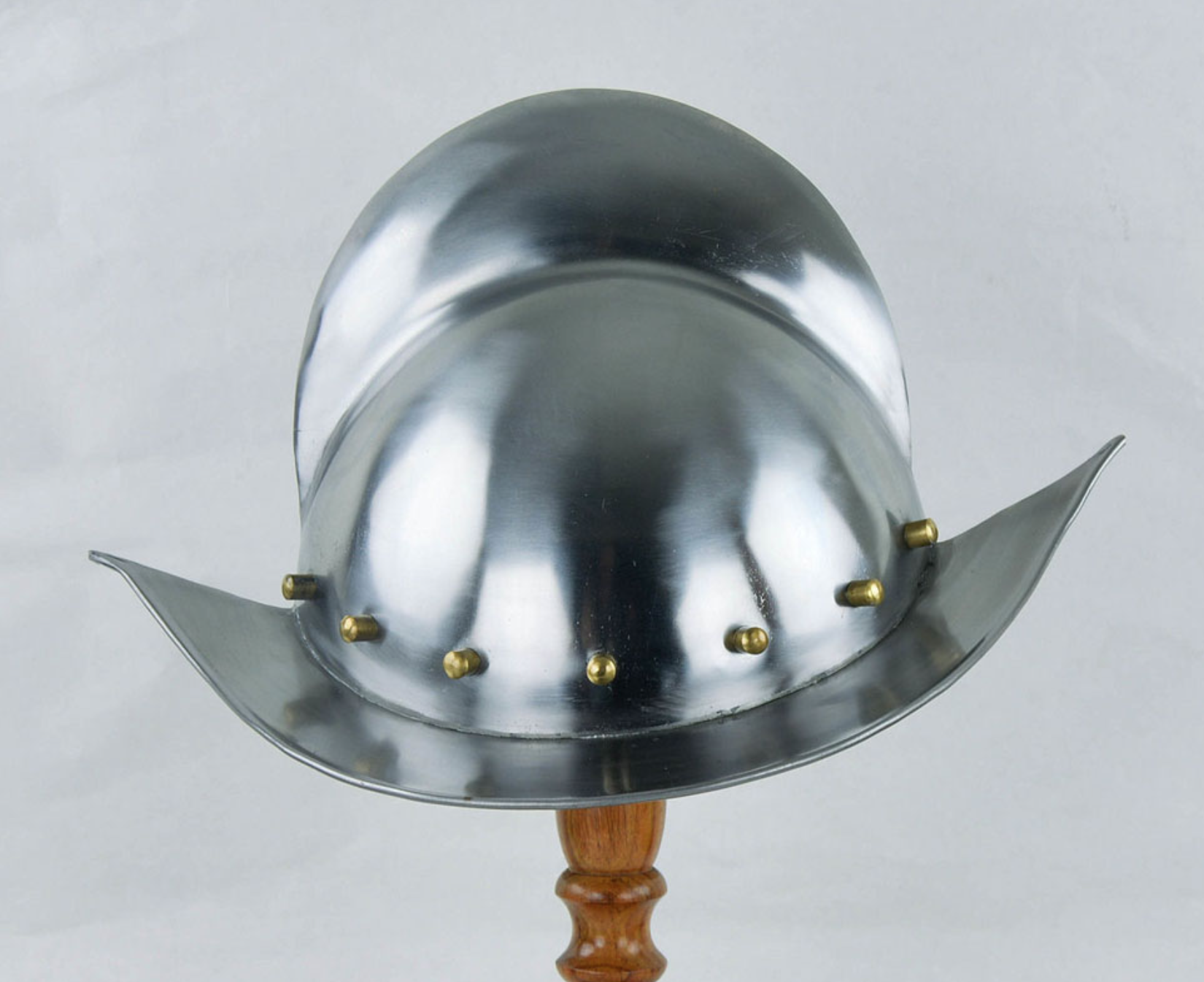 Combed Morion Helm - 18 Gauge | Purchase Reproduction Veteran Arms from ...