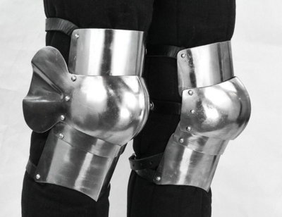 Knee Armor Set / Poleyns - 16 Gauge | Veteran Arms From Muzzleloading Era