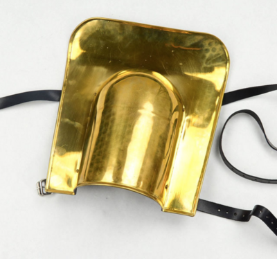 Gladiator Galerus Shoulder Guard - 18 Gauge Brass | Purchase ...