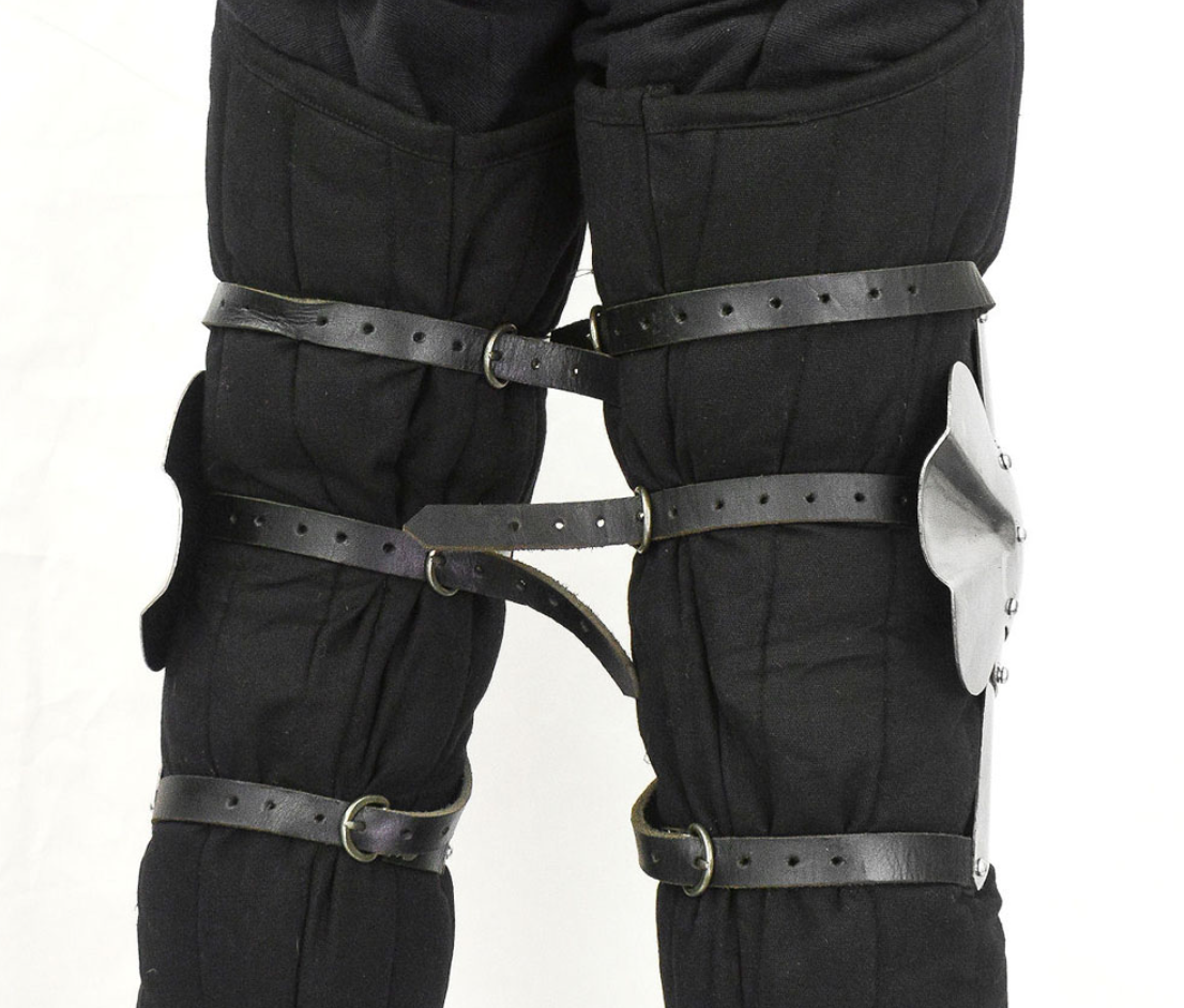 Knee Armor Set / Poleyns - 16 Gauge | Veteran Arms From Muzzleloading Era