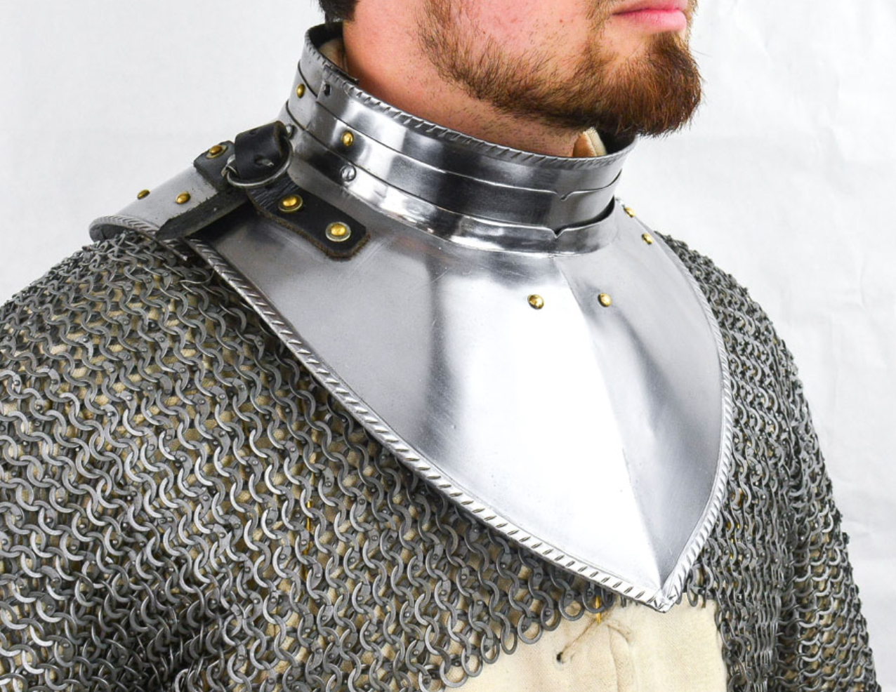 Steel Gorget with Articulated Collar | Purchase Reproduction Veteran ...