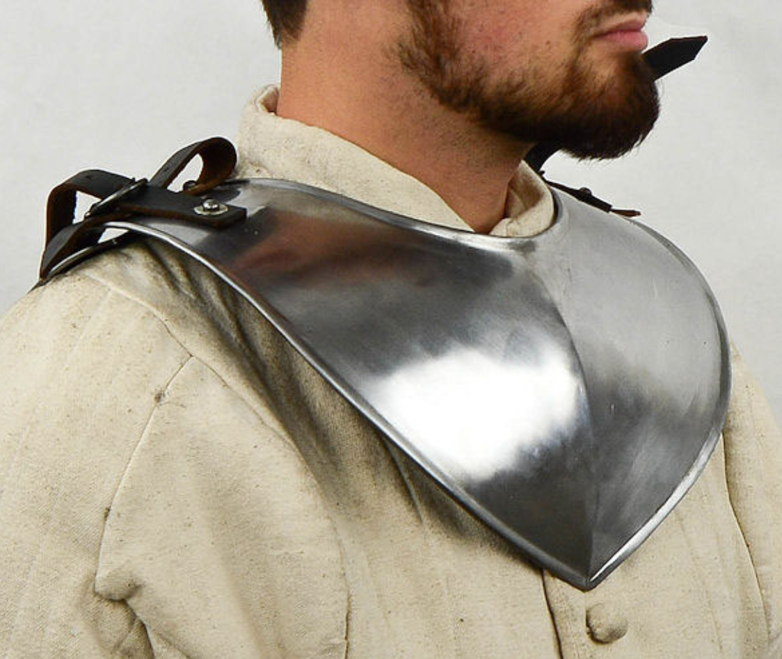 Late Medieval Gorget - 18 Gauge | Purchase Reproduction Veteran Arms ...
