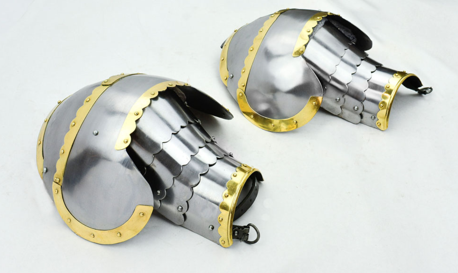 Polish Winged Hussar Pauldrons Set - 16 Gauge | Purchase Reproduction ...