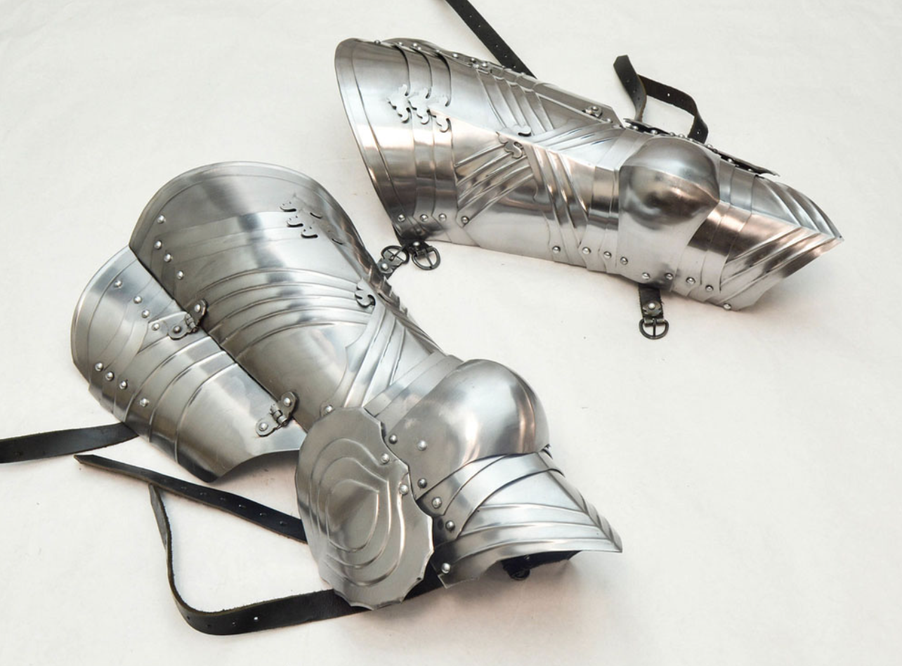 Gothic Leg Armor - 16 Gauge | Purchase Reproduction Veteran Arms ...