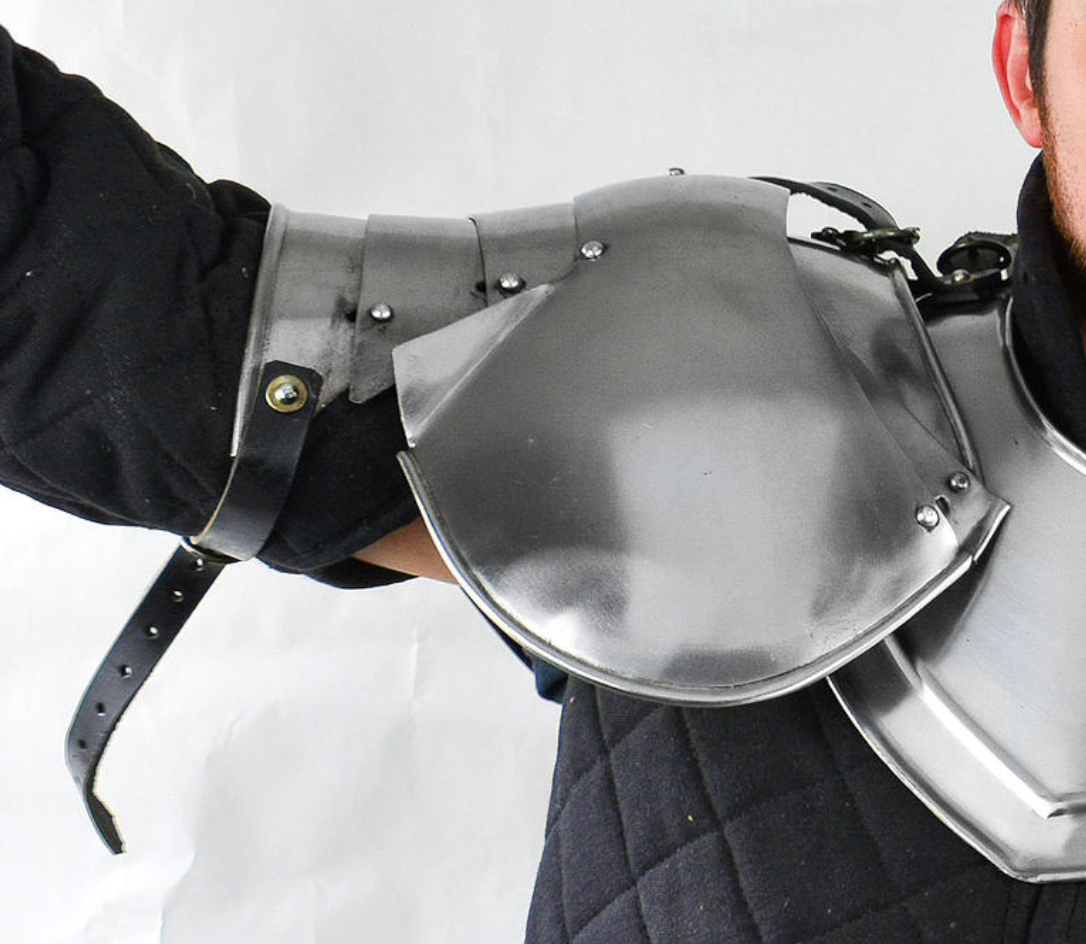 Late Medieval Pauldrons - 16 Gauge | Veteran Arms From Muzzleloading Era