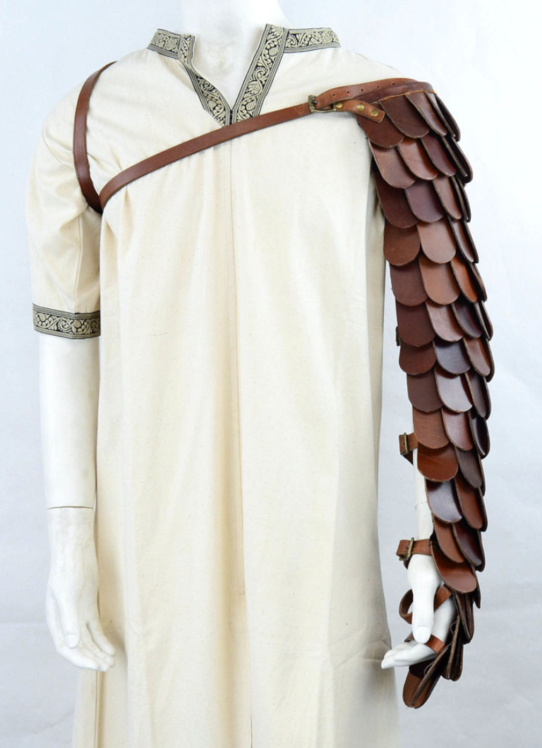 Gladiator Leather Scale Arm Armor (single arm) | Purchase Reproduction ...