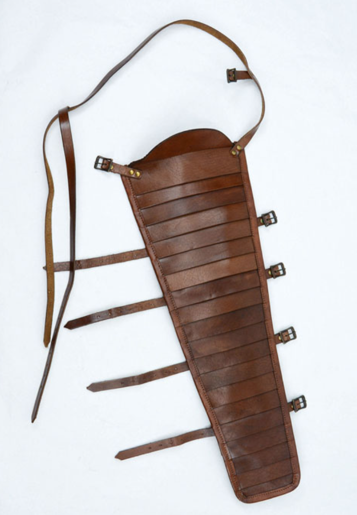 Gladiator Leather Segmentata Arm Armor (single arm) | Purchase ...