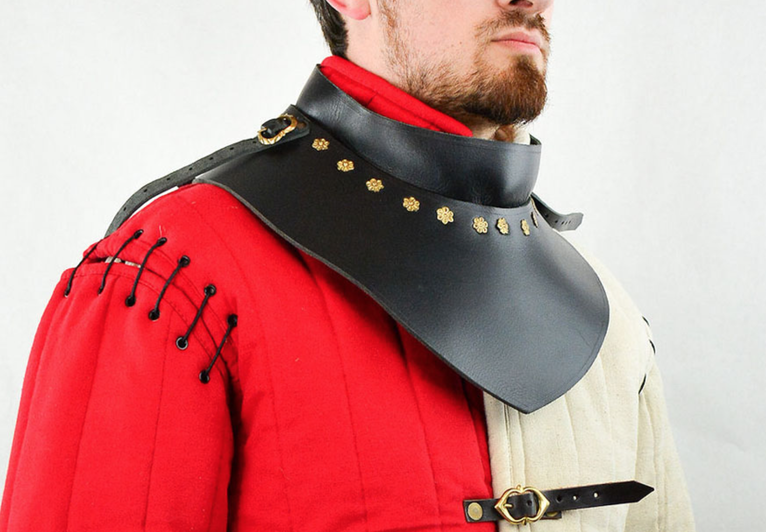 Leather Gorget | Purchase Reproduction Veteran Arms Pistols from ...