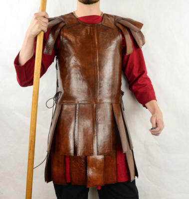 Roman Leather Subarmalis Brown | Veteran Arms From Muzzleloading Era