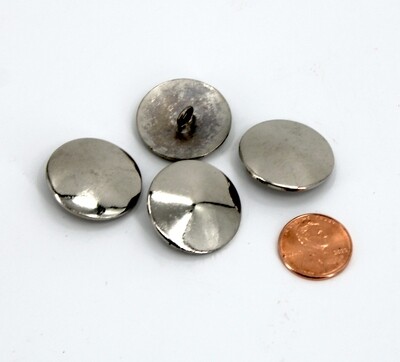 Large Sized Domed Silver (color) Buttons | Veteran Arms From ...